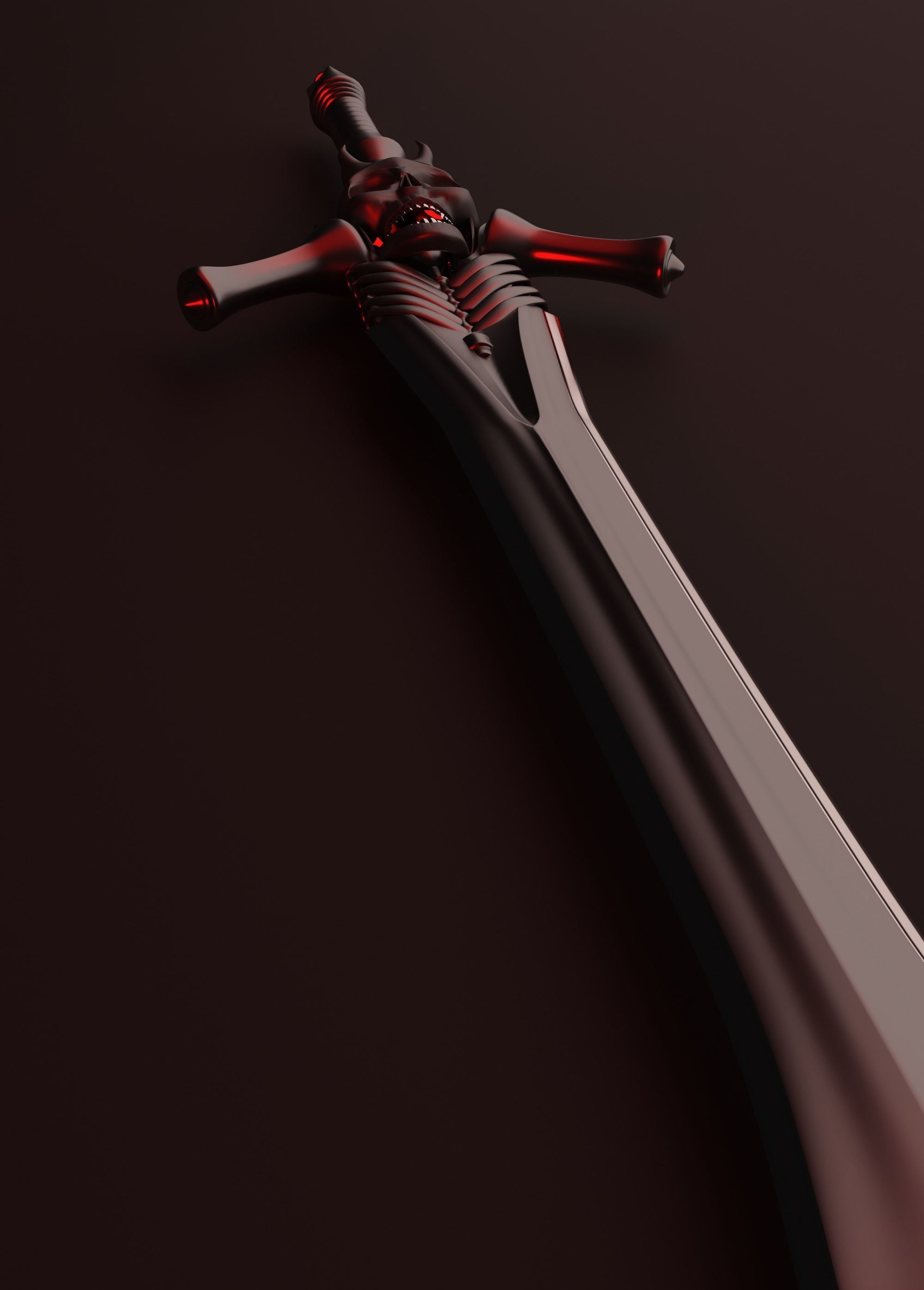 Rebellion sword from DMC 3D model | CGTrader