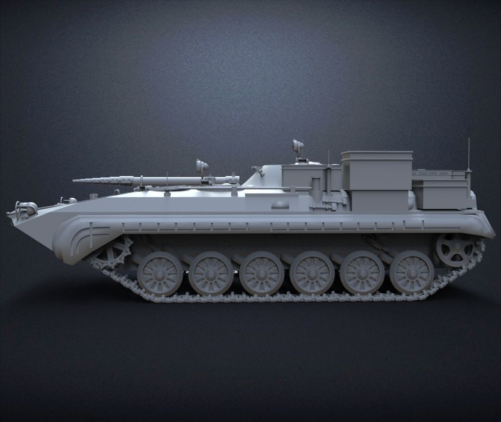 Infantry fighting vehicle BMP-1 3D model 3D printable | CGTrader