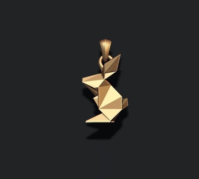 low poly ship camel lion parrot bat dove bull pendants pack 3D model 3D ...