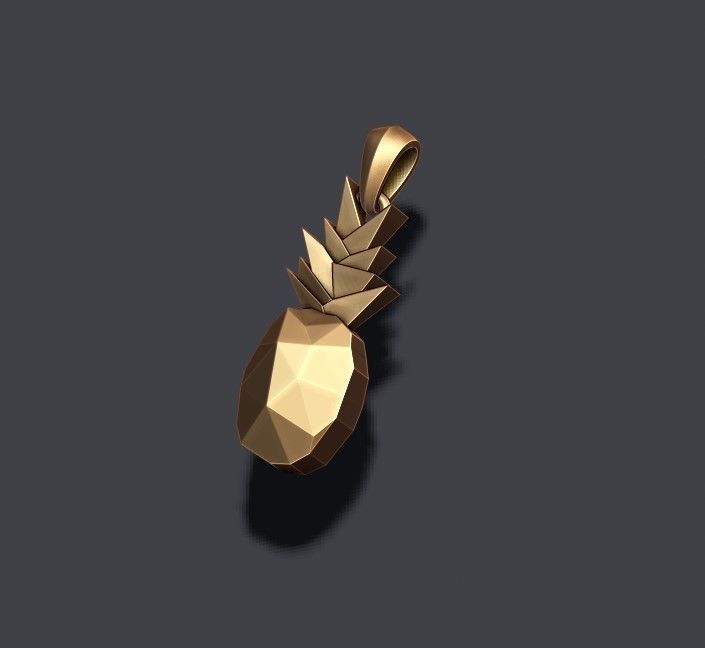 low poly ship camel lion parrot bat dove bull pendants pack 3D model 3D ...