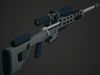 3D model Stylized Orsis T-5000 Sniper Low Poly Mobile Ready VR / AR / low-poly | CGTrader