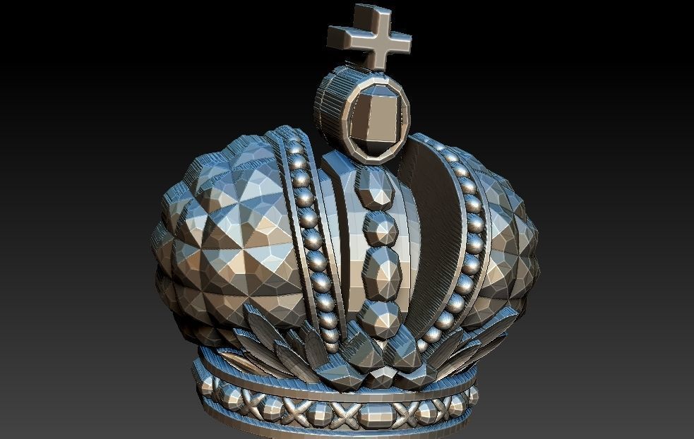 Crown 3D model 3D printable | CGTrader