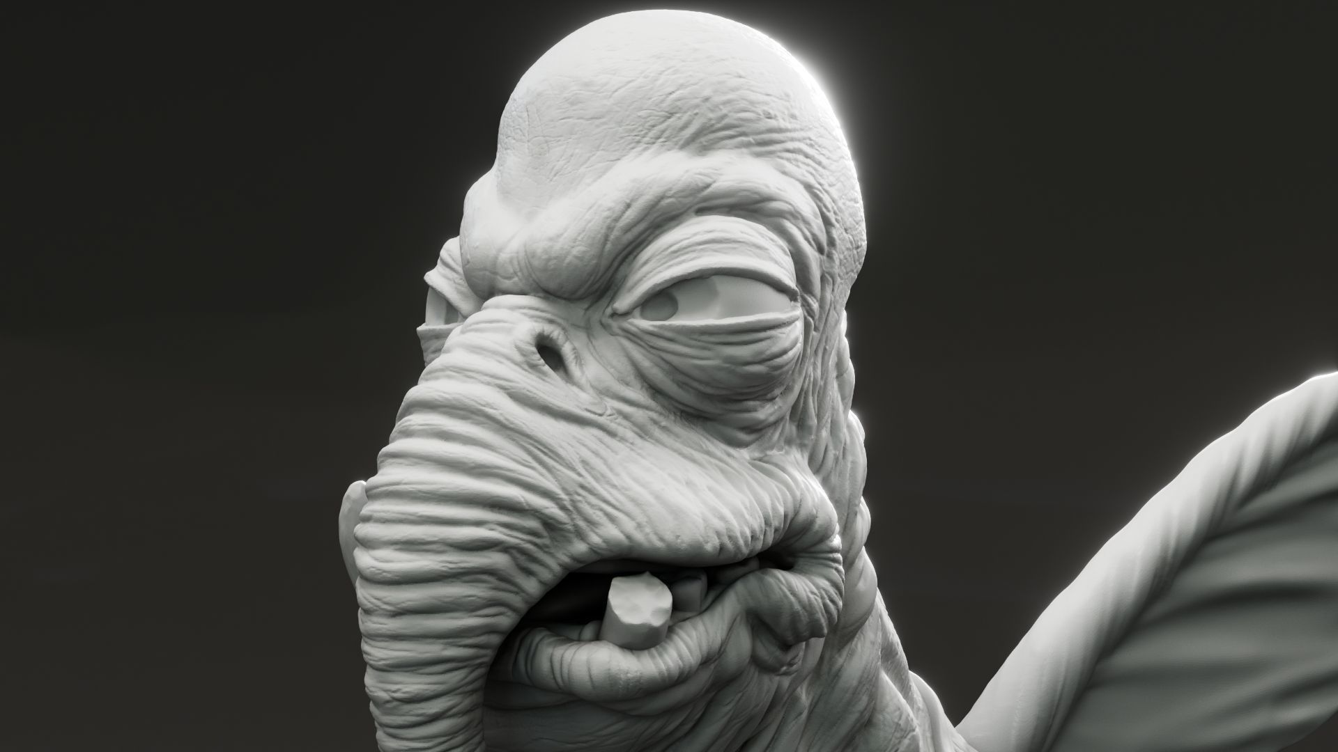 Andy Socombe - Watto - Star Wars The Phantom Menace 3D model 3D ...