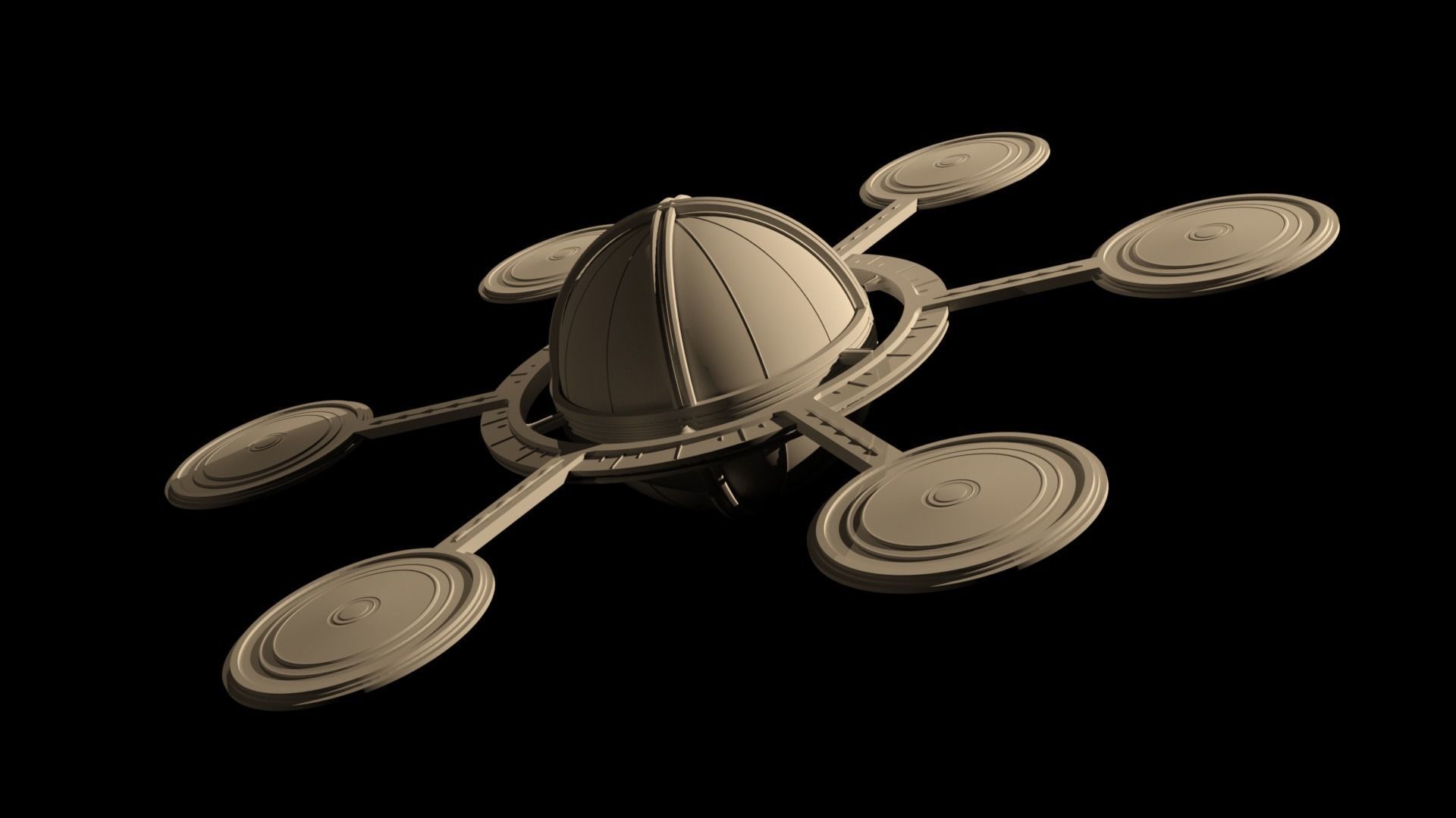 Star Trek - Star Base 1 3D Model 2009 Film 3D model 3D printable | CGTrader