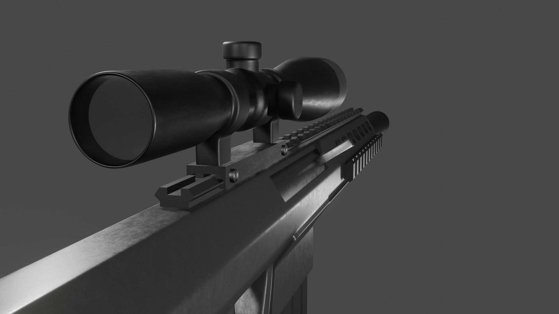 Headhunter Sniper Rifle 3D model | CGTrader