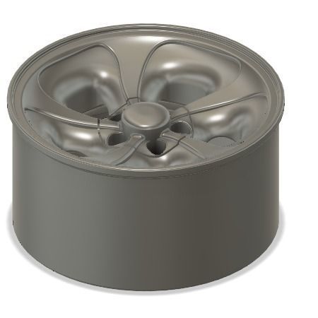 3d printable Chevy wheel 3D model 3D printable | CGTrader