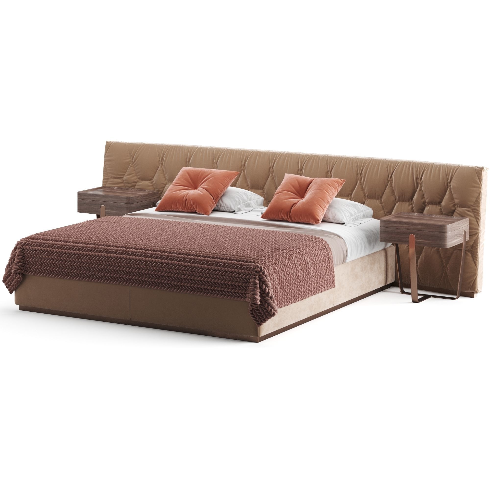 Ulivi Salotti Cesar Bed 3D model | CGTrader