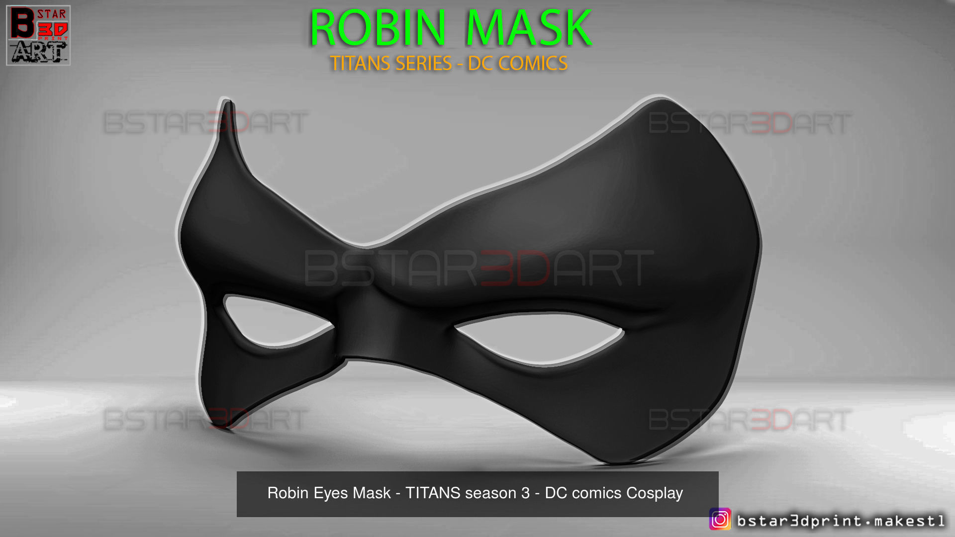Robin Eyes Masks 3D Model Collection 3D printable | CGTrader