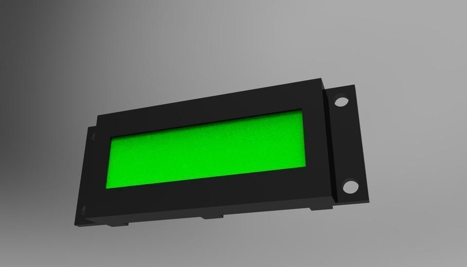 Display Module MDLS-16263 Varitronix free 3D model | CGTrader