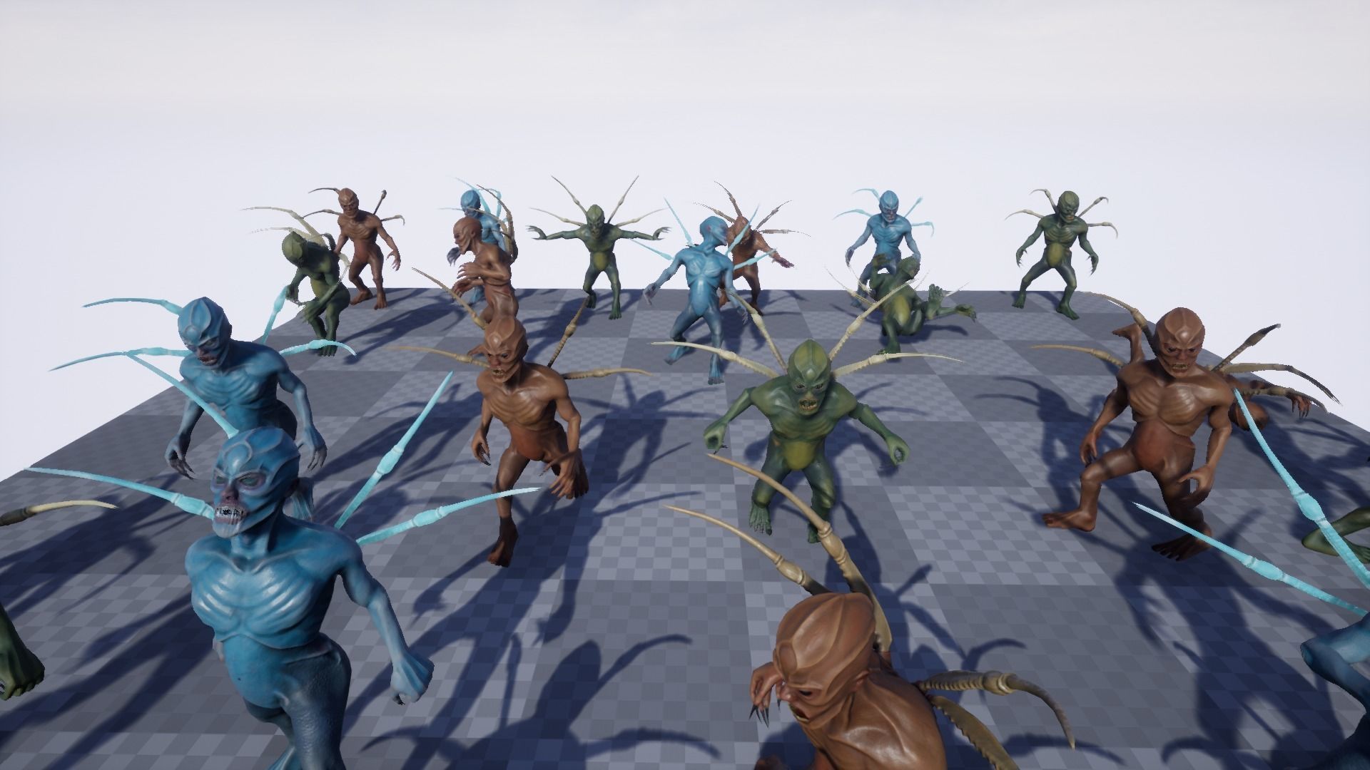 3D model Alien Sorcerer VR / AR / low-poly rigged animated | CGTrader