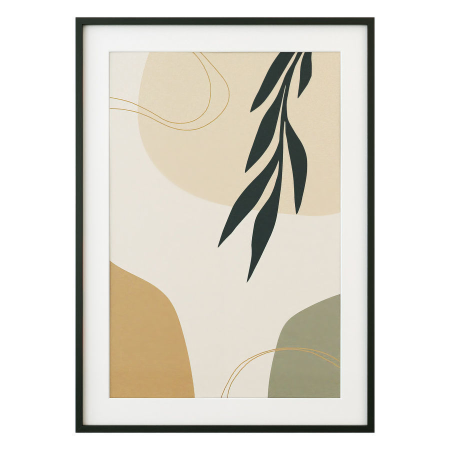 Triptych abstract poster set 3D model | CGTrader