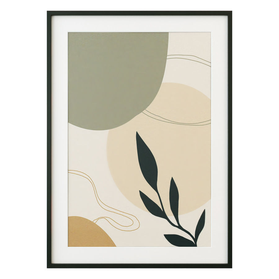 Triptych abstract poster set 3D model | CGTrader