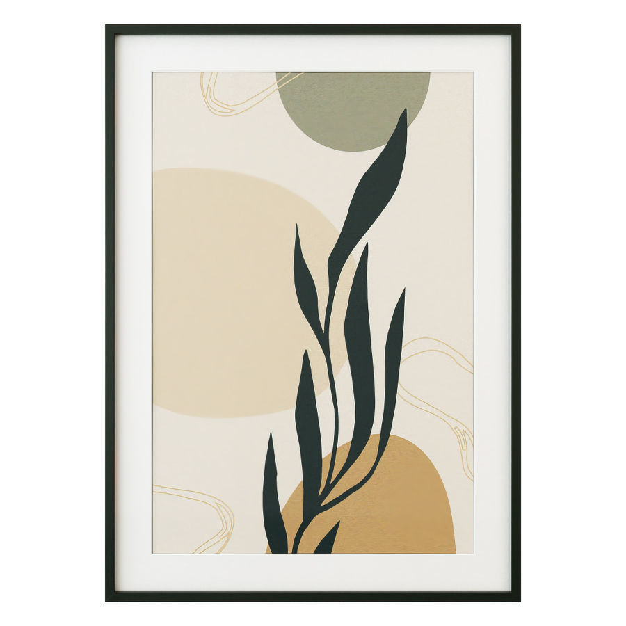 Triptych abstract poster set 3D model | CGTrader