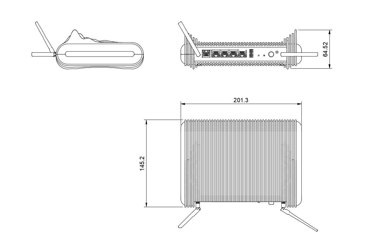 Concept Modem Router Wifi 3D model | CGTrader