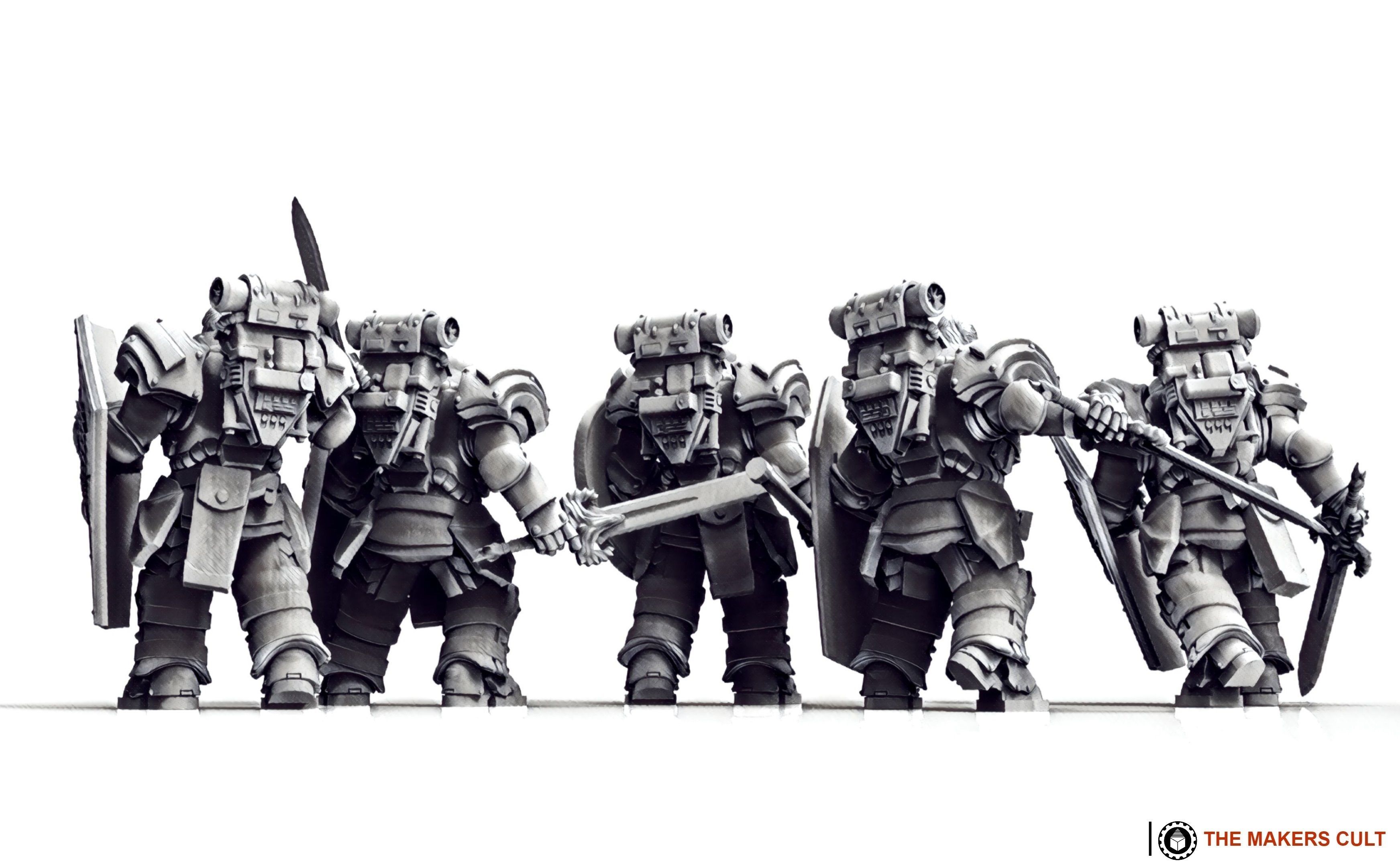 Black Knights - Swordsworn 3D model 3D printable | CGTrader