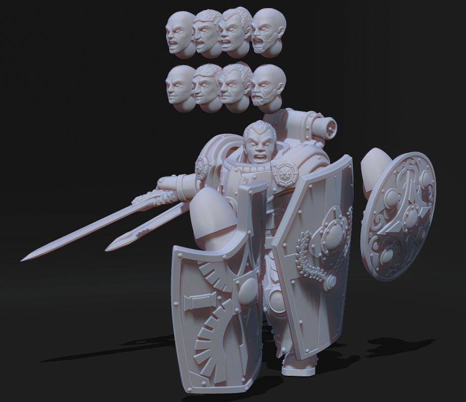 Black Knights - Swordsworn 3D model 3D printable | CGTrader