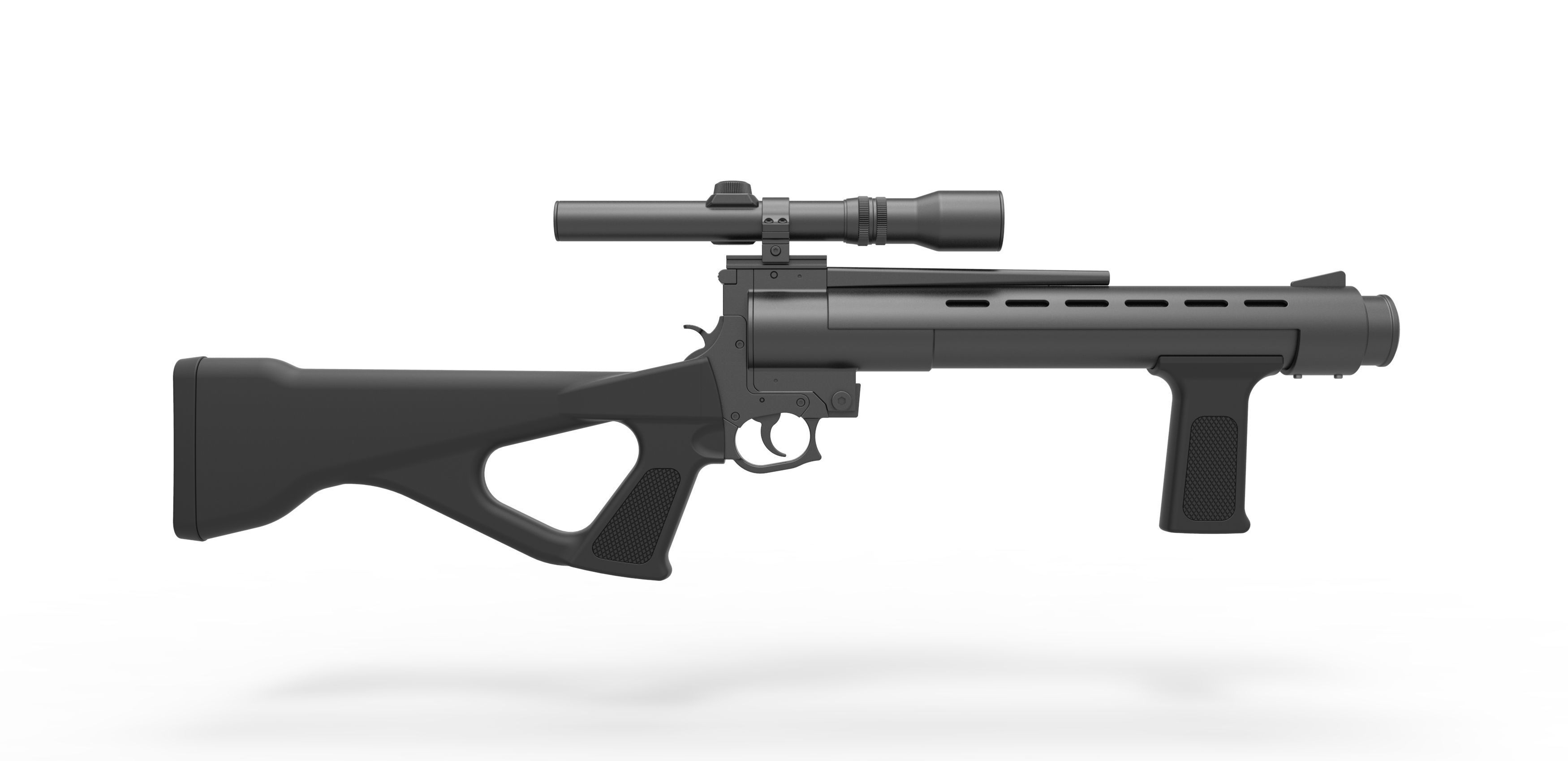 Deathwatch Blaster Rifle from The Mandalorian TV series 3D model | CGTrader