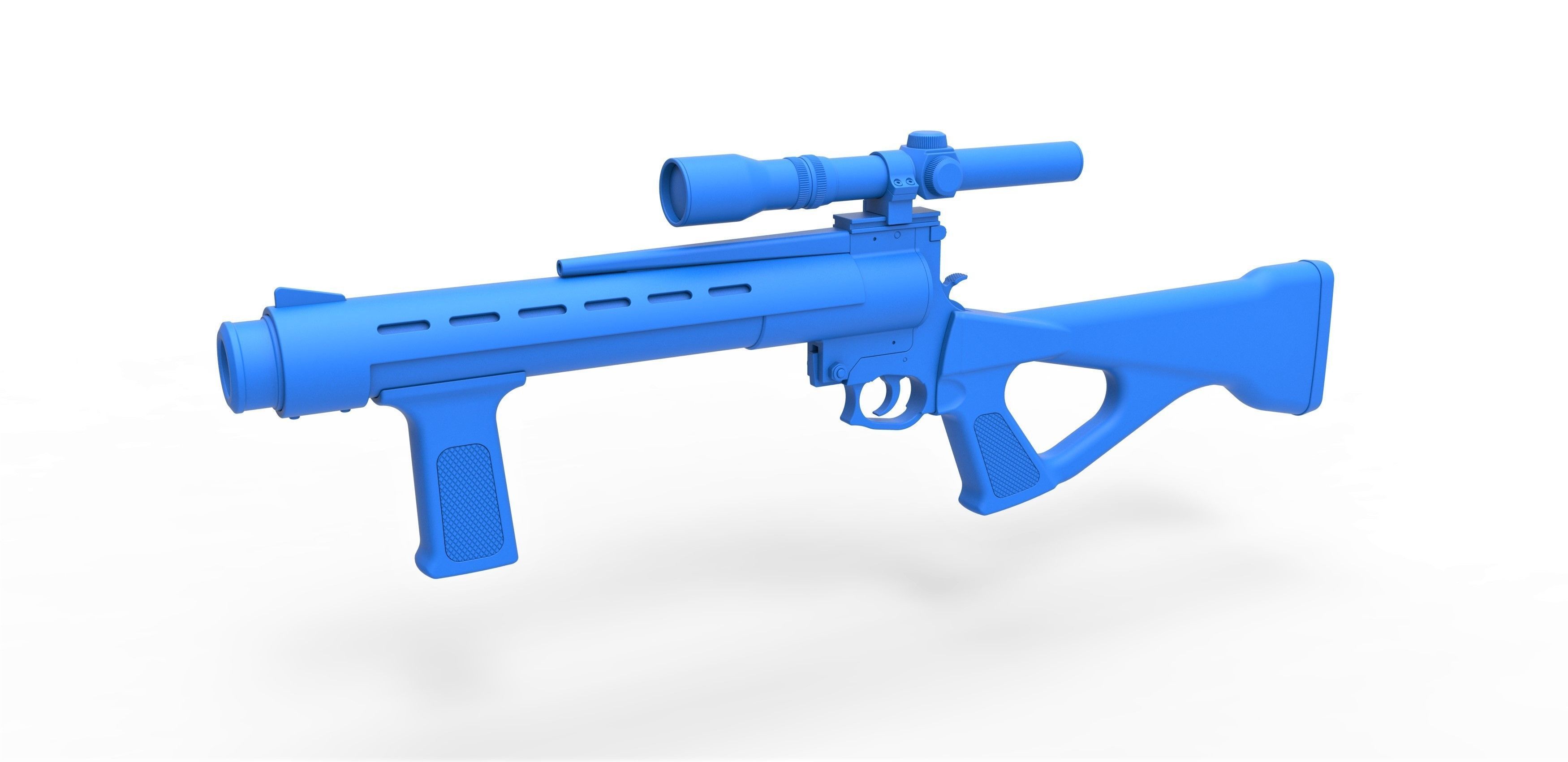 Deathwatch Blaster Rifle from The Mandalorian TV series 3D model | CGTrader