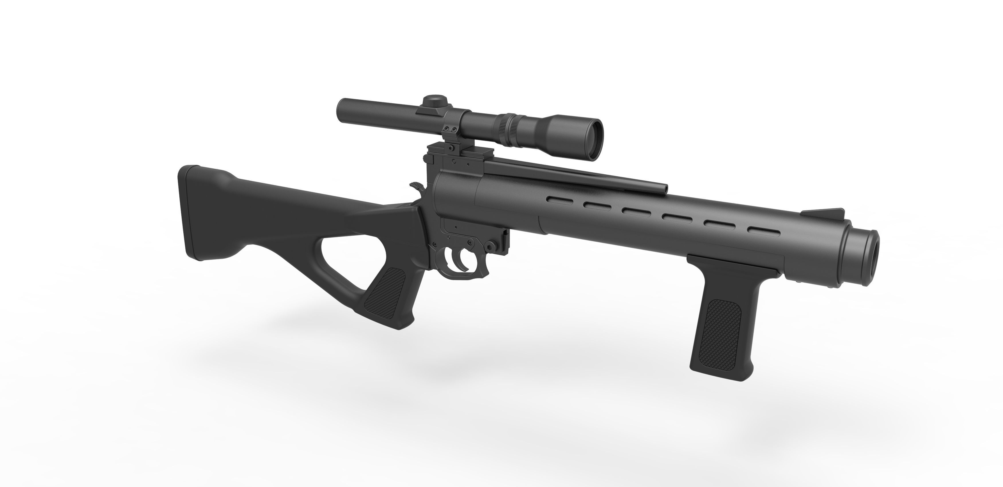 Deathwatch Blaster Rifle from The Mandalorian TV series 3D model | CGTrader