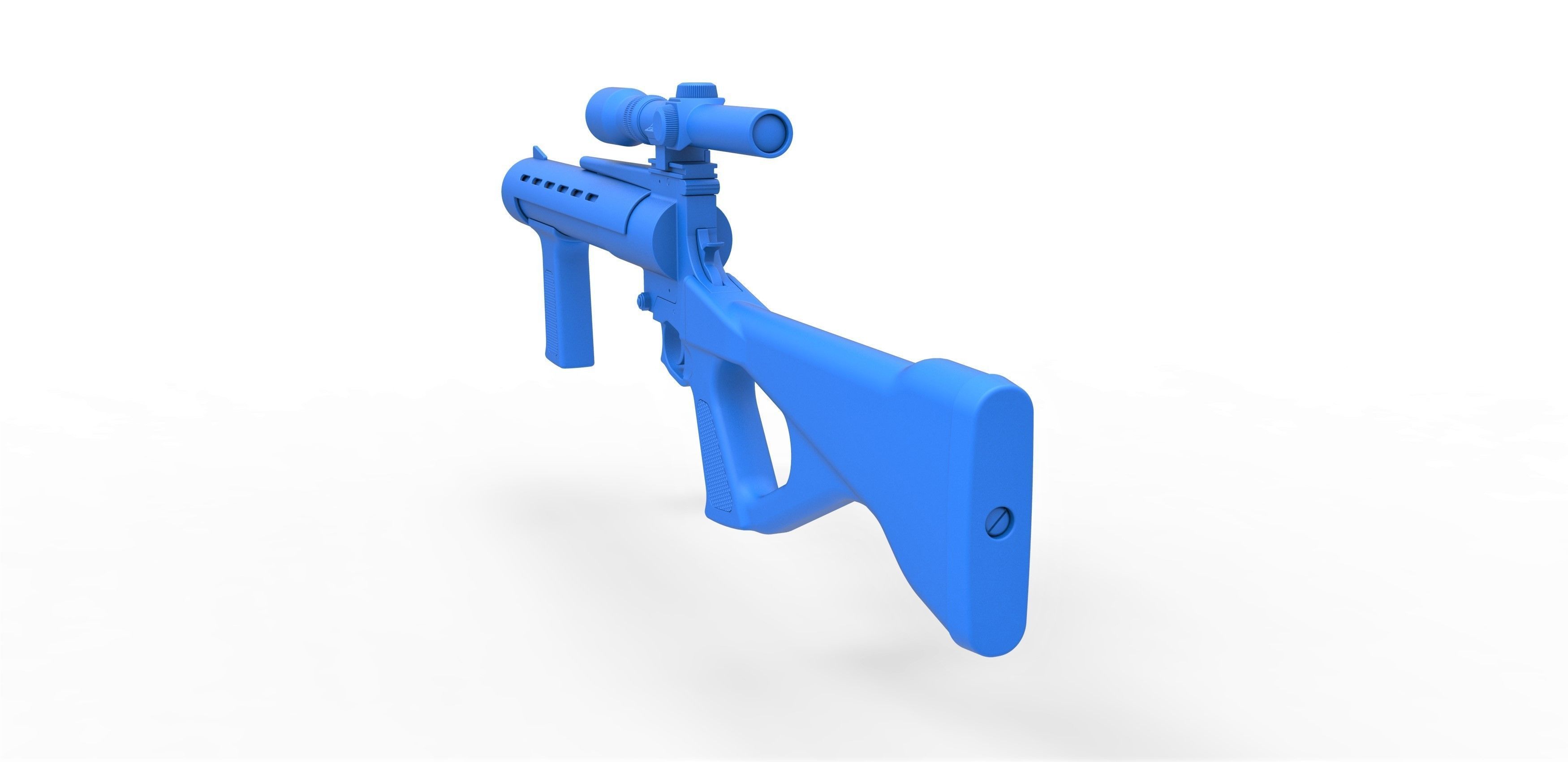 Deathwatch Blaster Rifle from The Mandalorian TV series 3D model | CGTrader