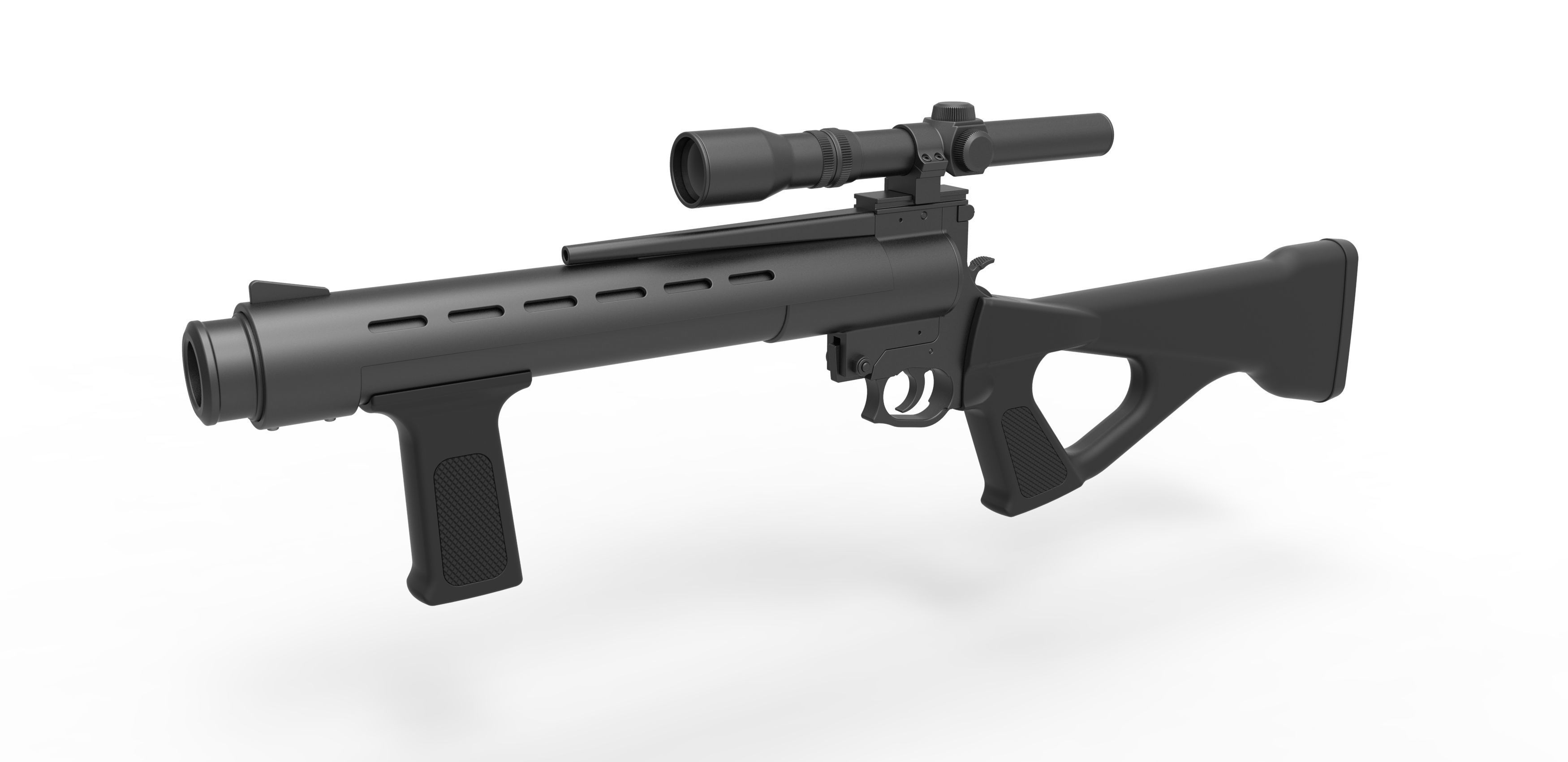 Deathwatch Blaster Rifle from The Mandalorian TV series 3D model | CGTrader