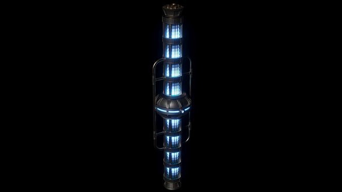 Warp Core 3D model animated | CGTrader