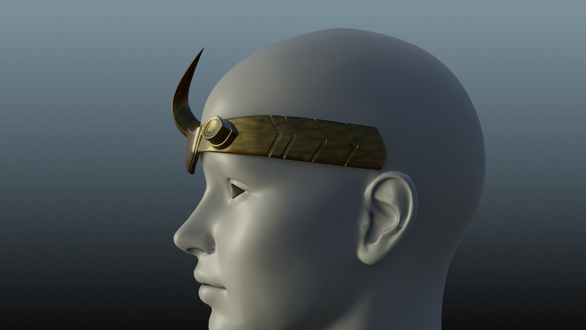 Sylvie - Lady Loki crown 3D model 3D printable | CGTrader