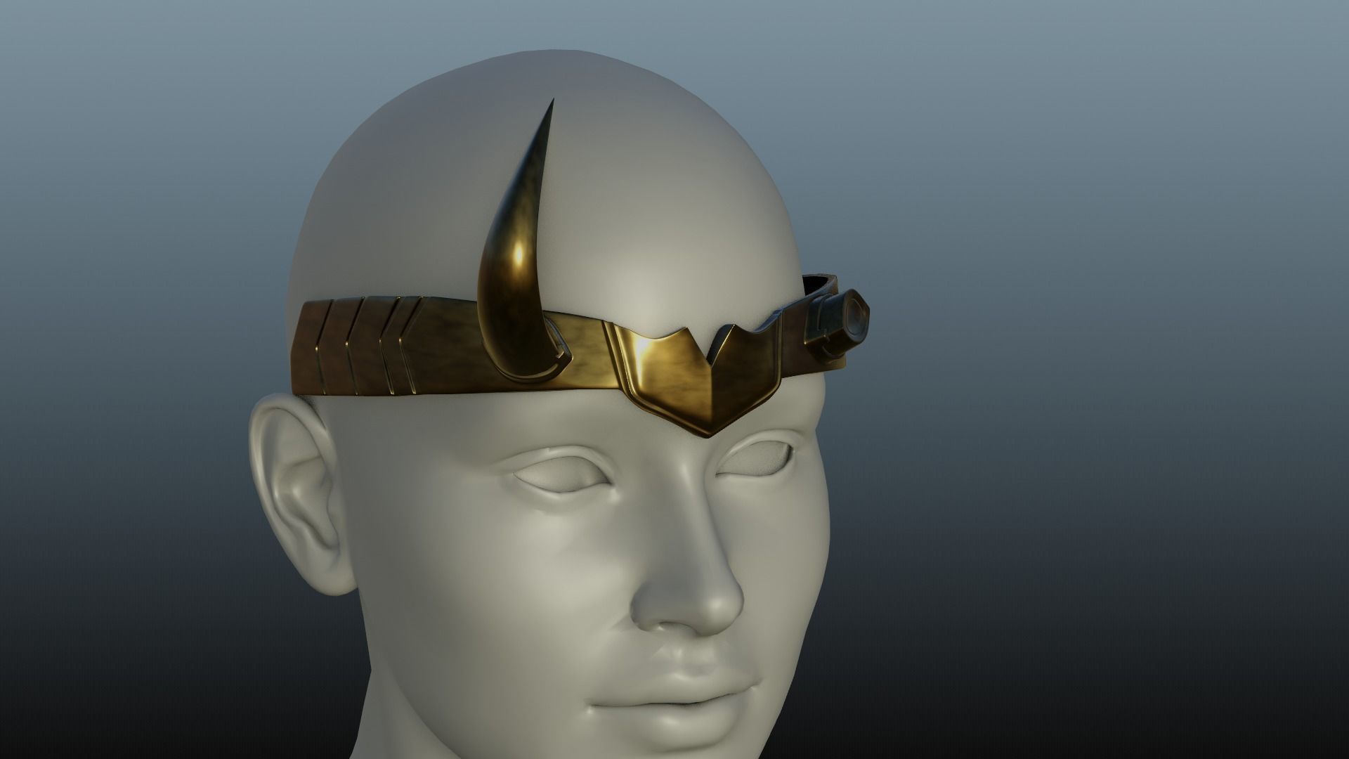 Sylvie - Lady Loki crown 3D model 3D printable | CGTrader