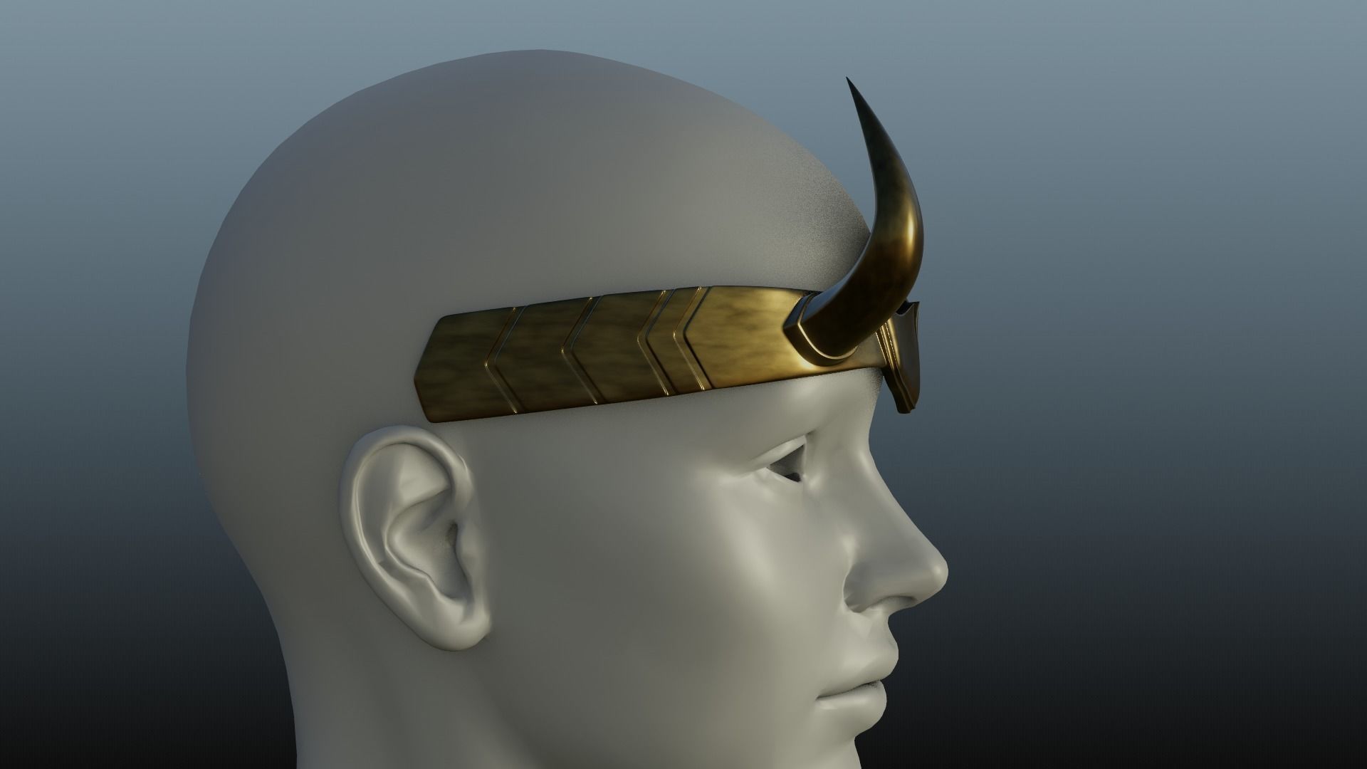 Sylvie - Lady Loki crown 3D model 3D printable | CGTrader