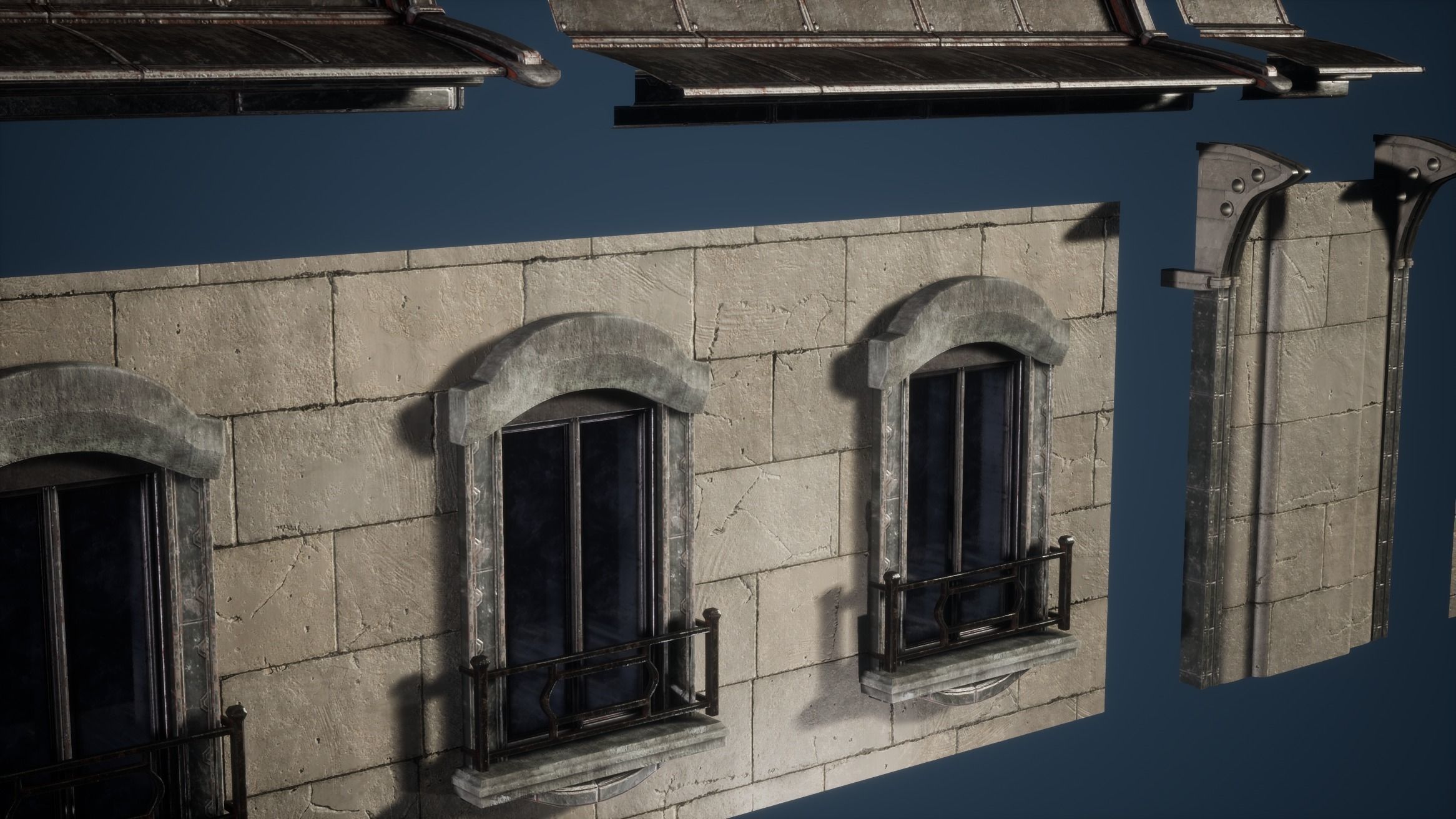 3D model Small Residental Window Game Ready VR / AR / low-poly | CGTrader