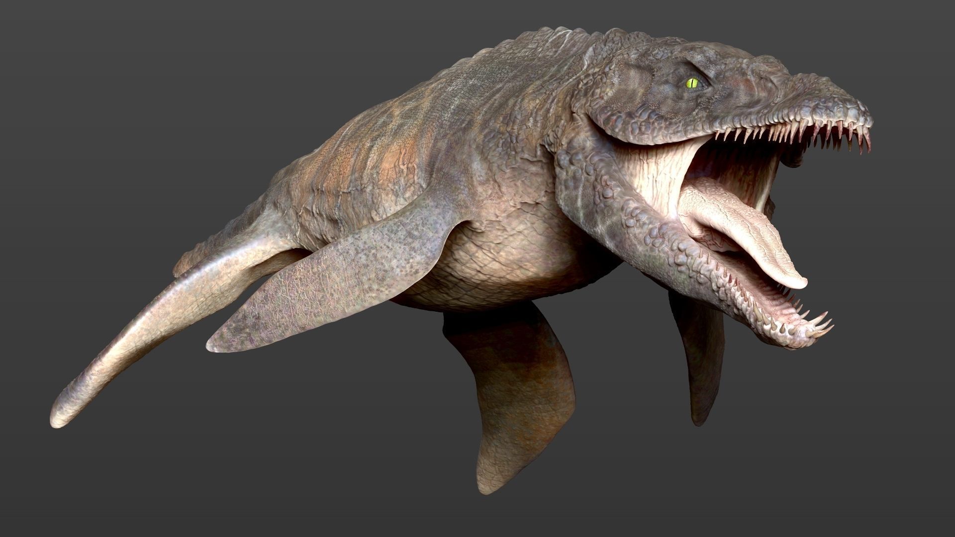 Predator X - Pliosaurus Funkei Sea Monster Series 2 Sculpt 3D model ...