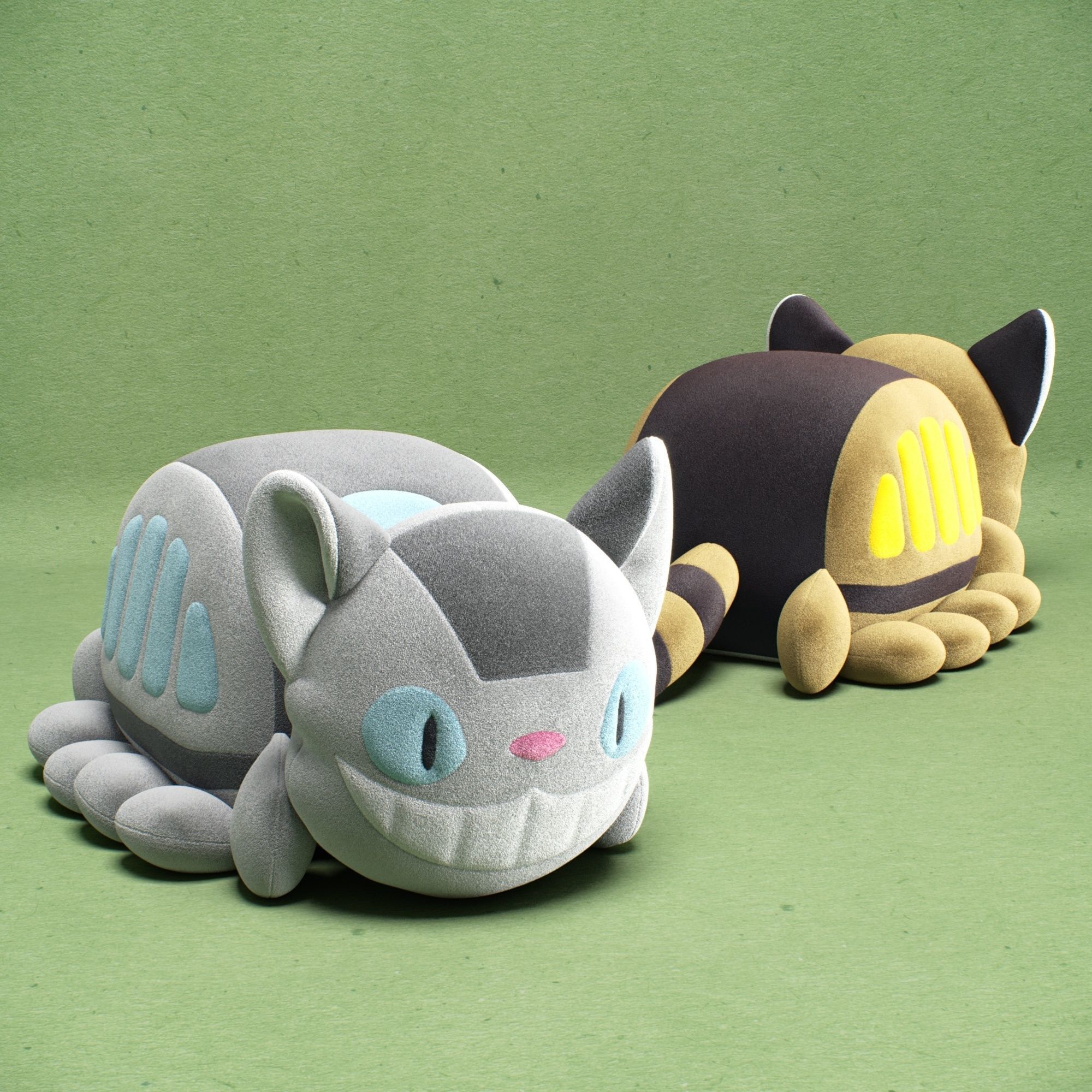 kids catbus toy 3D model | CGTrader