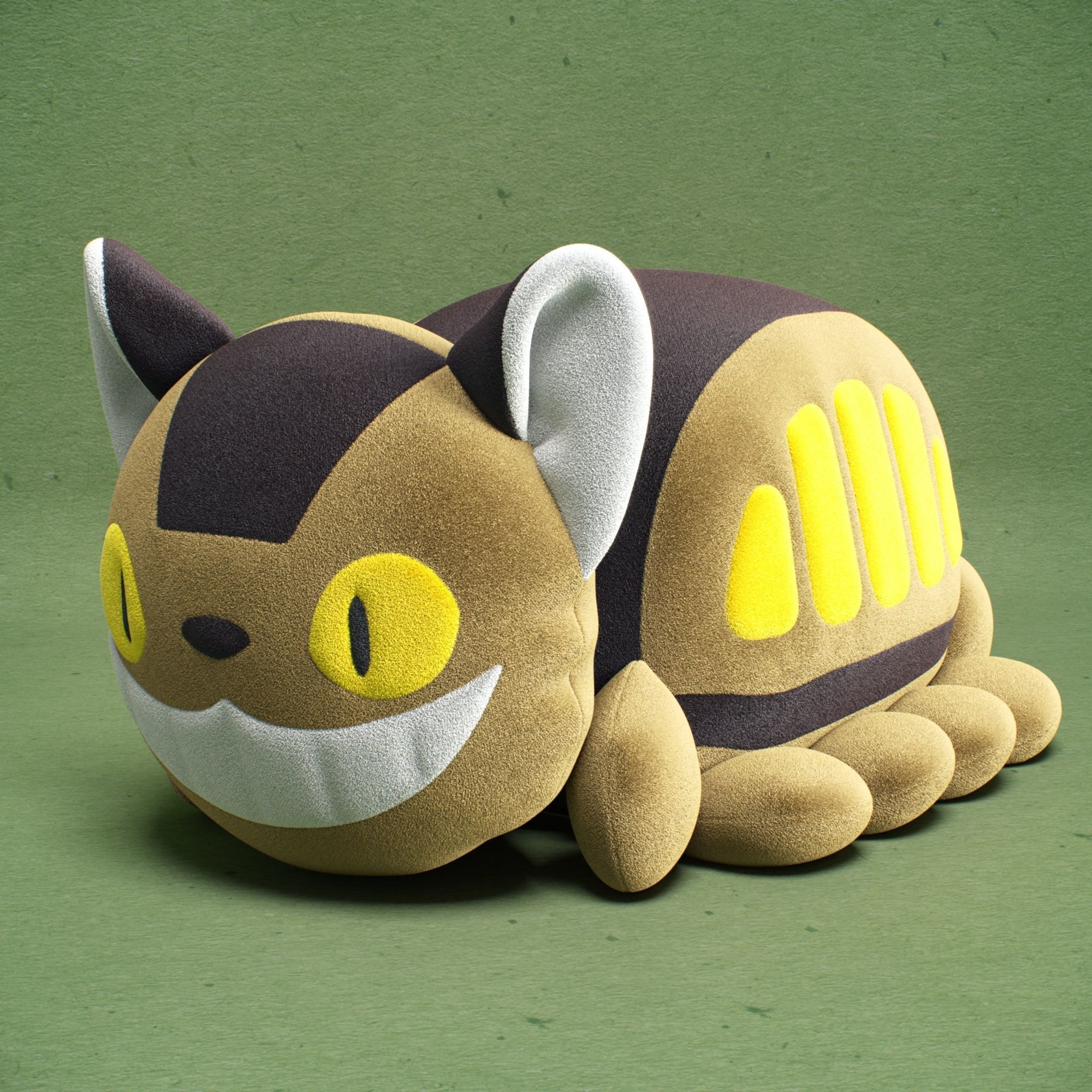 kids catbus toy 3D model | CGTrader