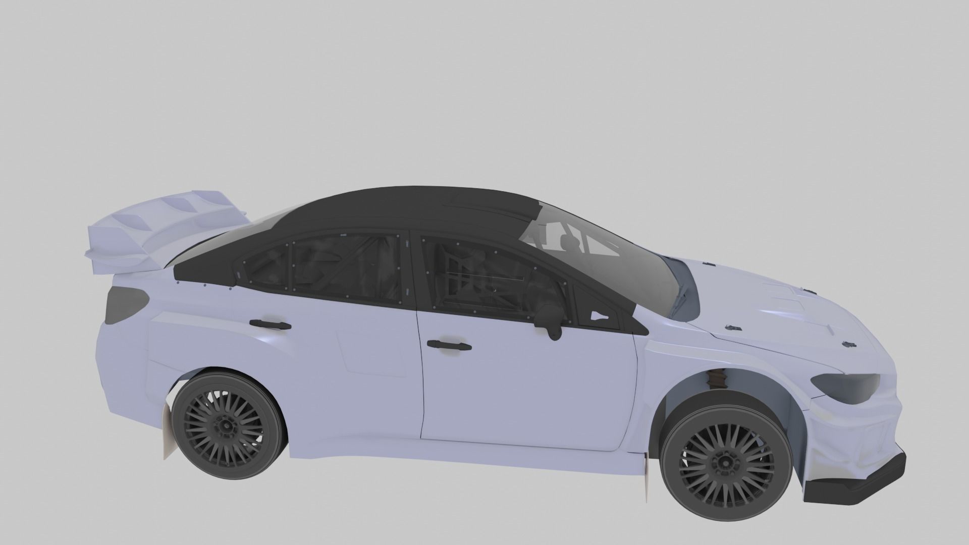 3D model Rally Car Stx VR / AR / low-poly | CGTrader