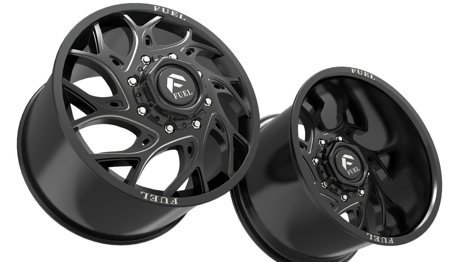 RUNNER DUALLY FRONT AND REAR D741 wheels 3D model 3D printable | CGTrader