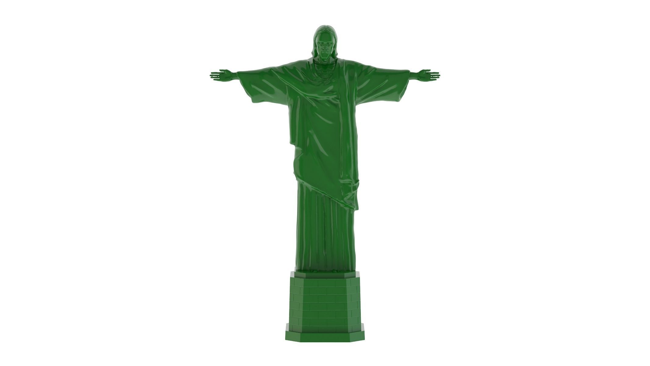 Christ the Redeemer Statue 3D Print 3D model 3D printable | CGTrader