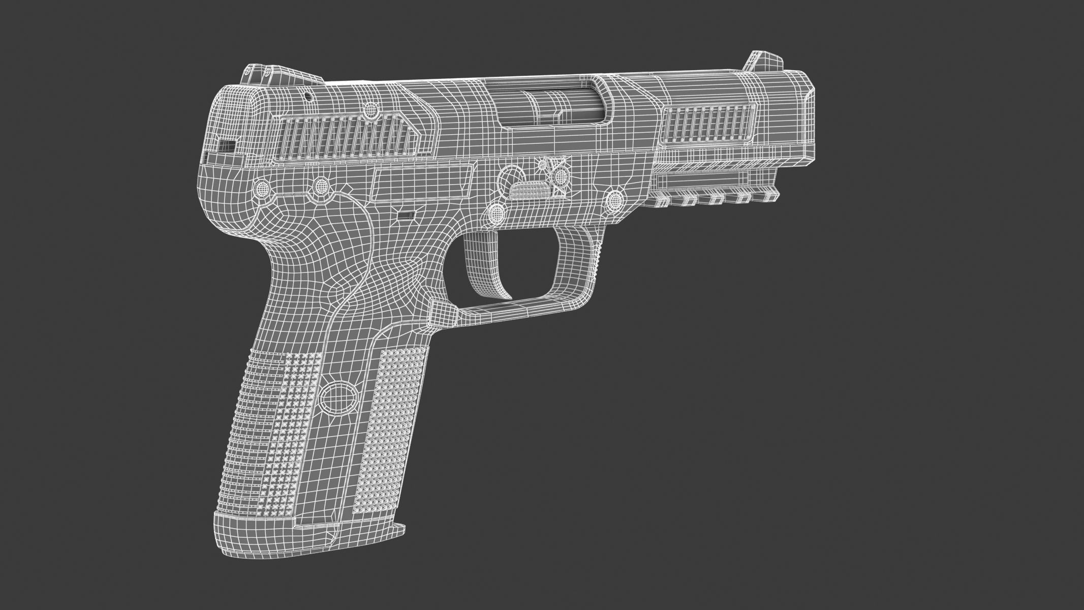 FN Five-seven 3D model | CGTrader