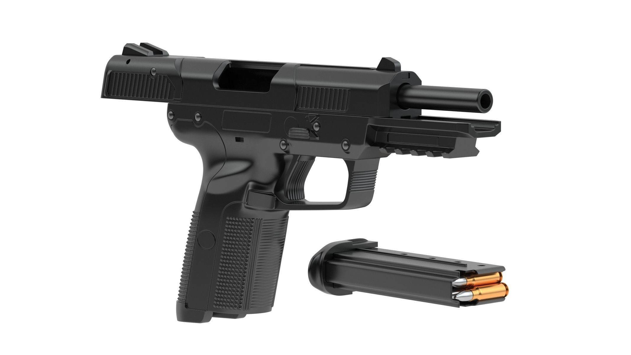 FN Five-seven 3D model | CGTrader