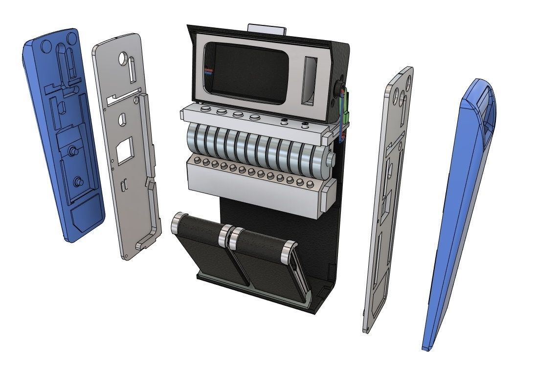 TOS Wah Concept Tricorder 3D model 3D printable | CGTrader