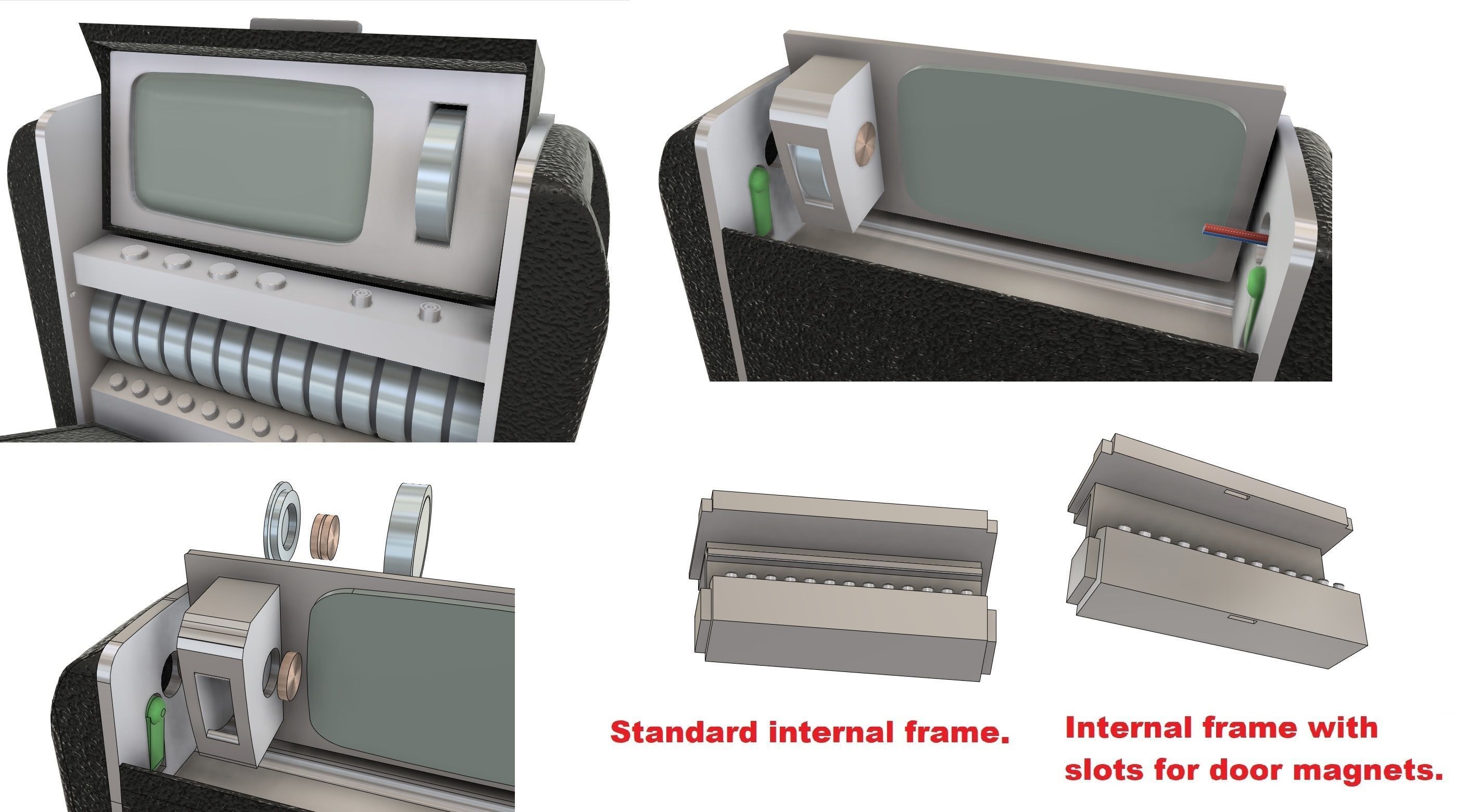 TOS Wah Concept Tricorder 3D model 3D printable | CGTrader