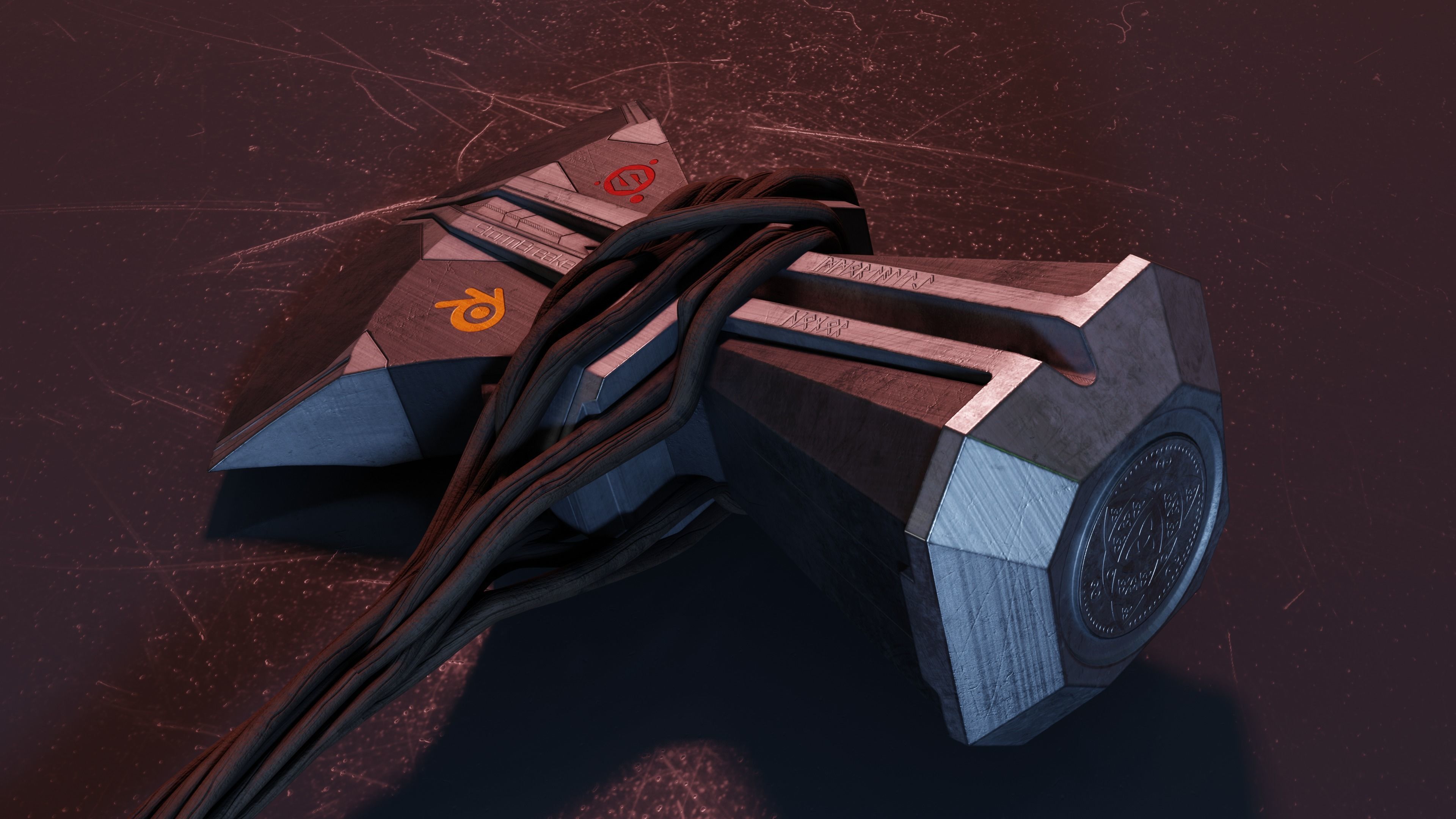 3D model Stormbreaker hobbit axe VR / AR / low-poly | CGTrader