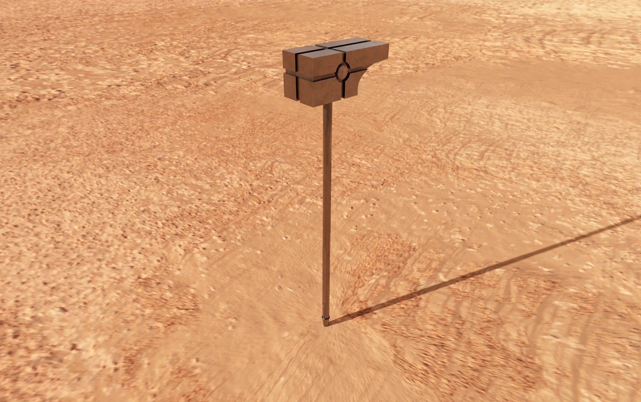 Big hammer Kree Universal Weapon LowPoly Game ready Free free VR / AR ...