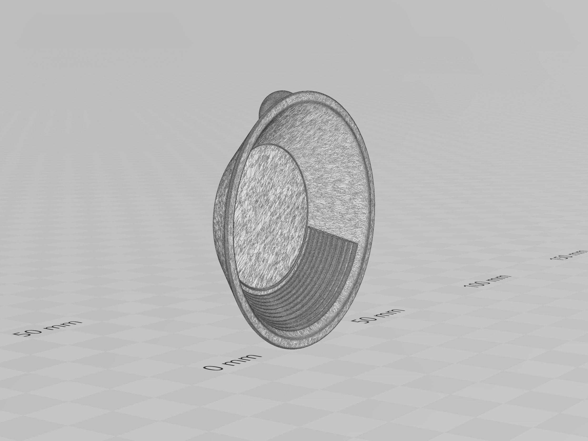 Gold Pan Panning Keychain 3D model 3D printable | CGTrader