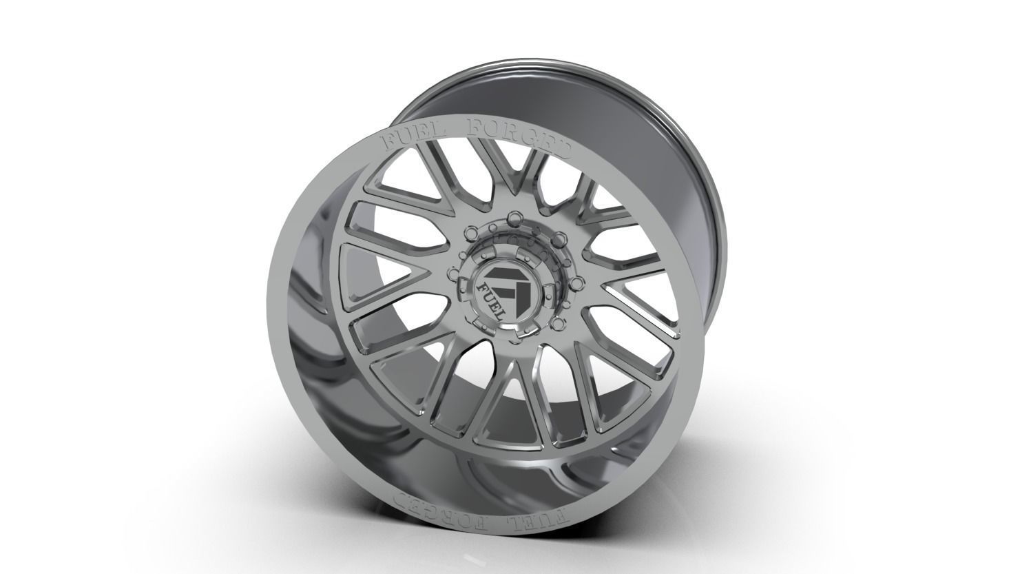 FUEL DUALLY WHEELS FF66D FRONT AND REAR 3D model 3D printable | CGTrader
