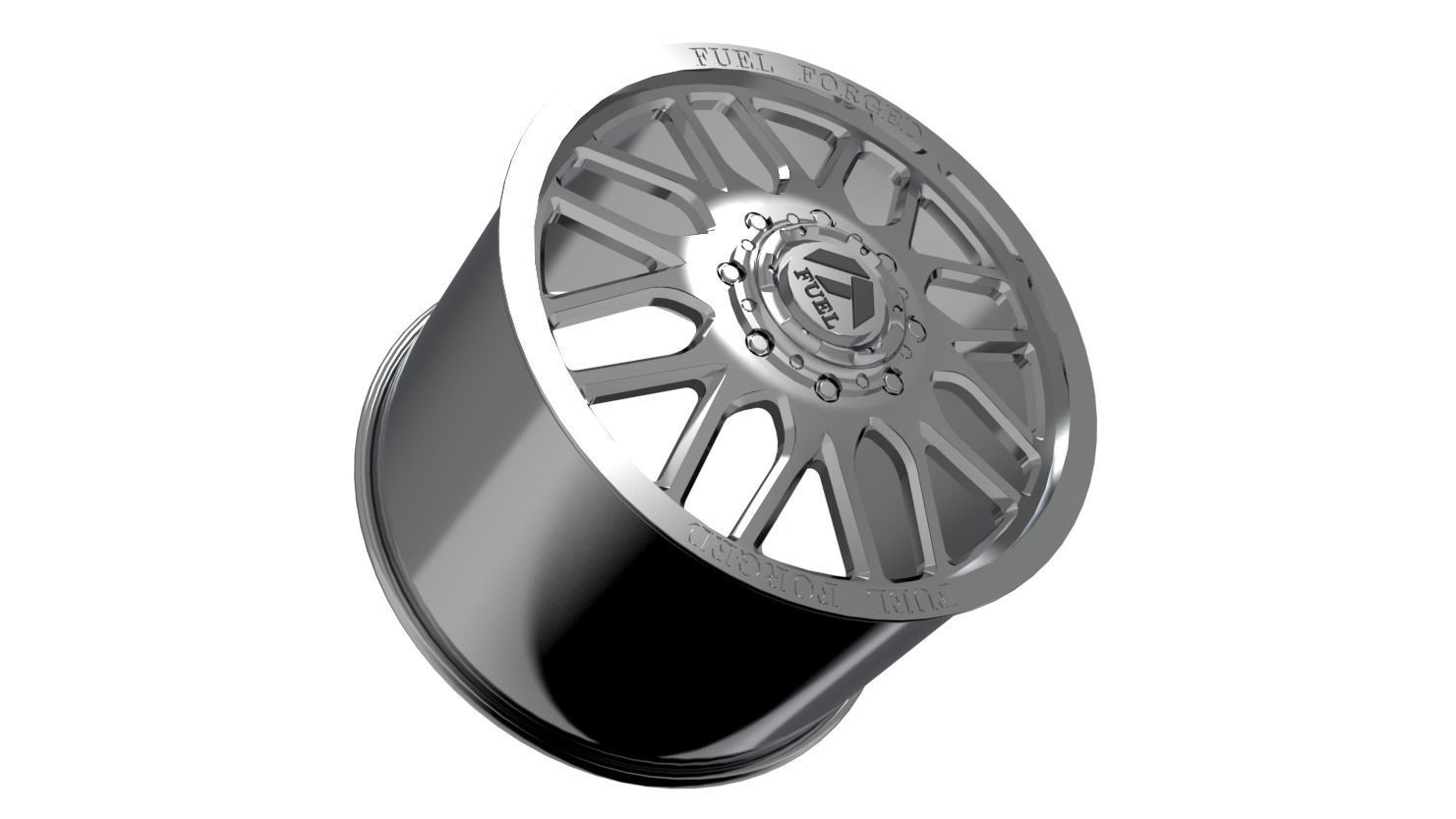 FUEL DUALLY WHEELS FF66D FRONT AND REAR 3D model 3D printable | CGTrader