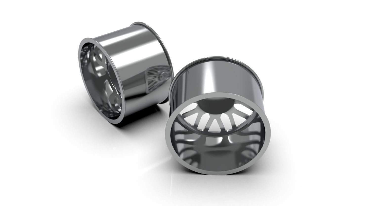 FUEL DUALLY WHEELS FF66D FRONT AND REAR 3D model 3D printable | CGTrader