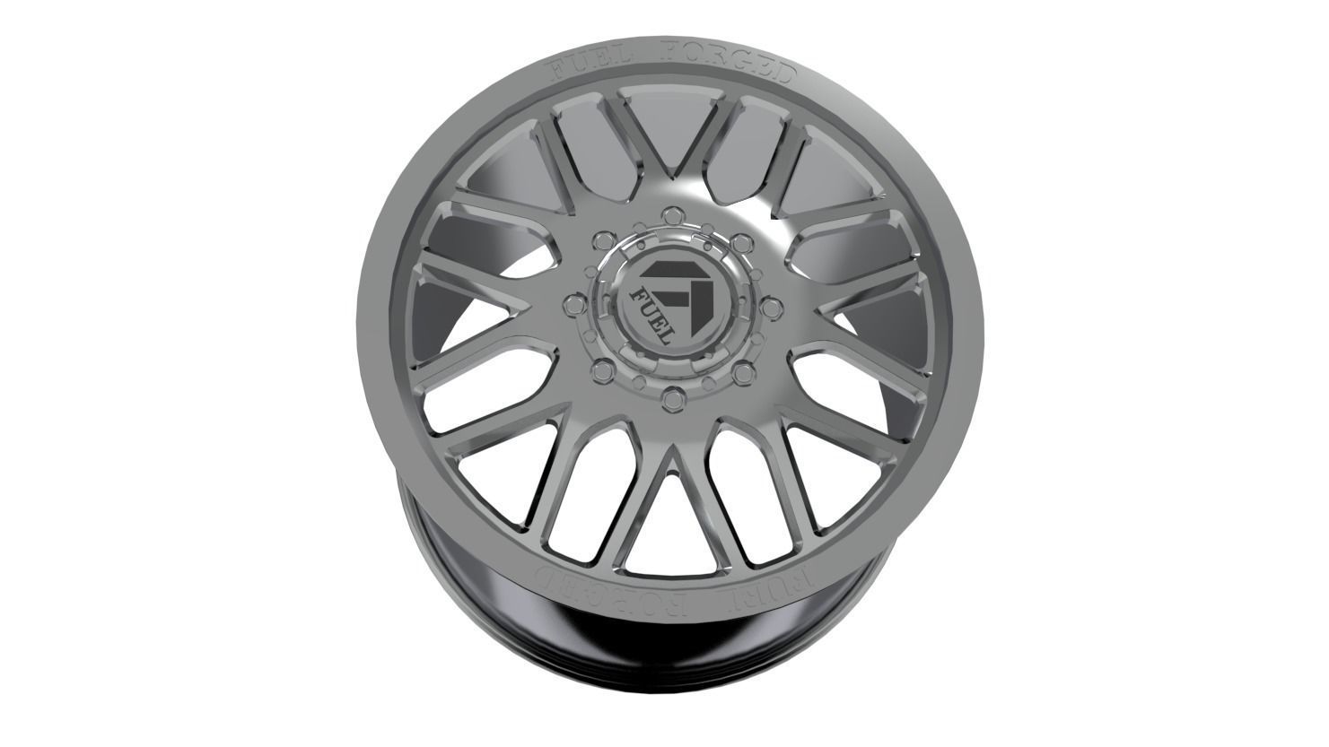 FUEL DUALLY WHEELS FF66D FRONT AND REAR 3D model 3D printable | CGTrader
