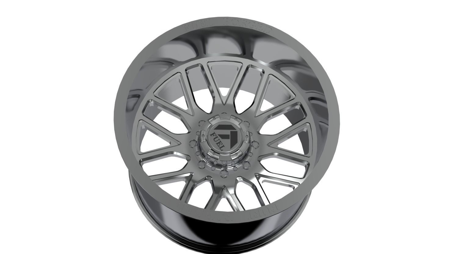 FUEL DUALLY WHEELS FF66D FRONT AND REAR 3D model 3D printable | CGTrader