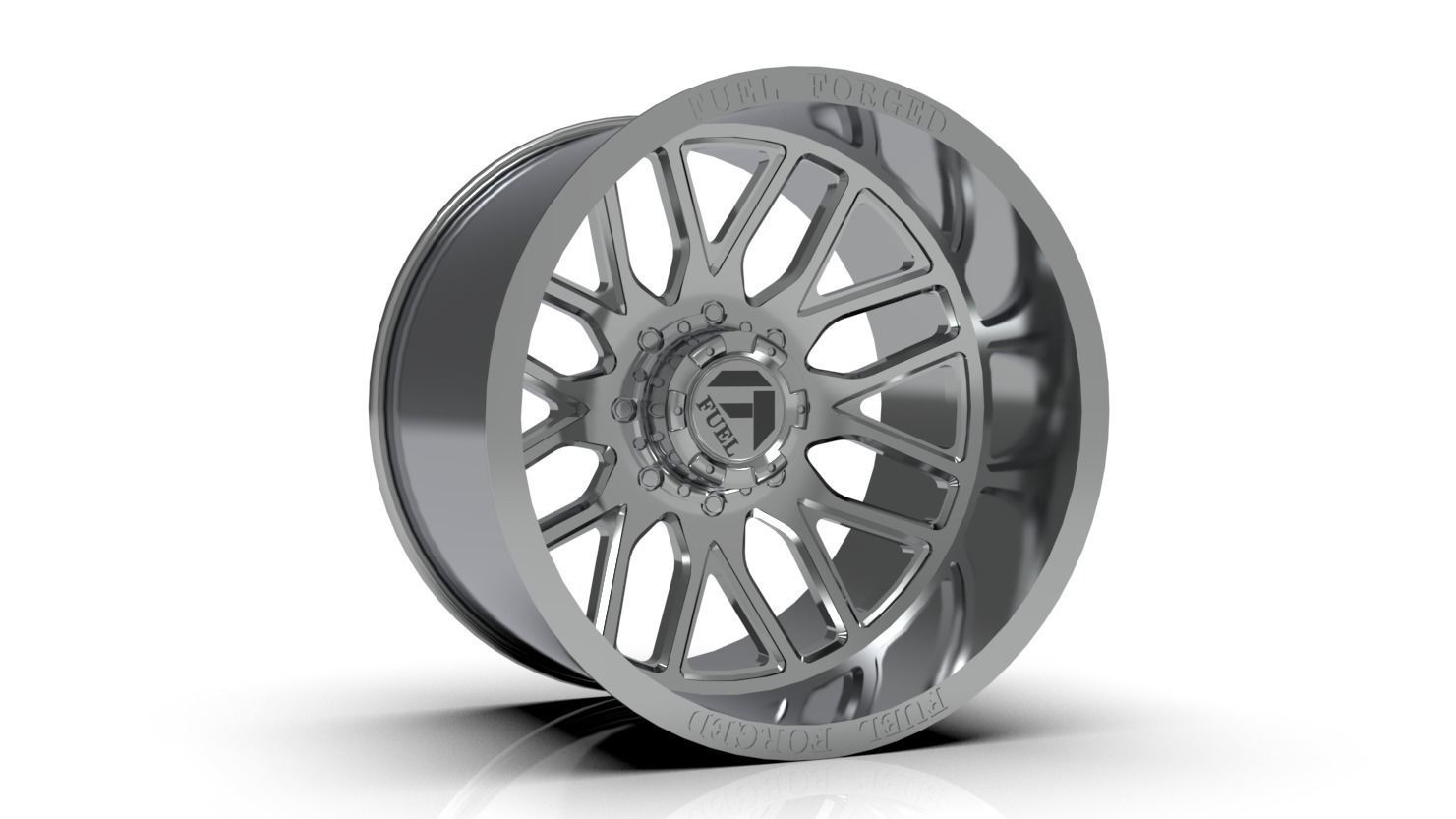 FUEL DUALLY WHEELS FF66D FRONT AND REAR 3D model 3D printable | CGTrader