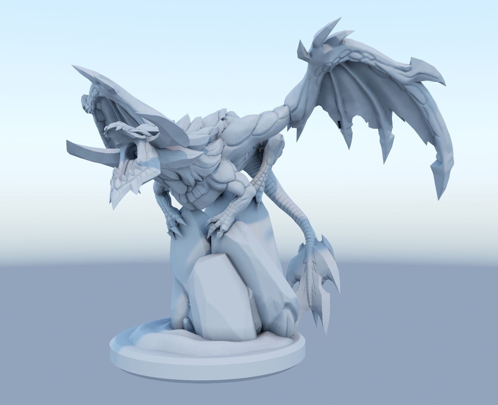 Elder dragon 3D Print Model from League of Legends 3D model 3D ...